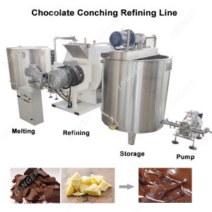 Industrial Chocolate Refiner Melanger Machine for Sale